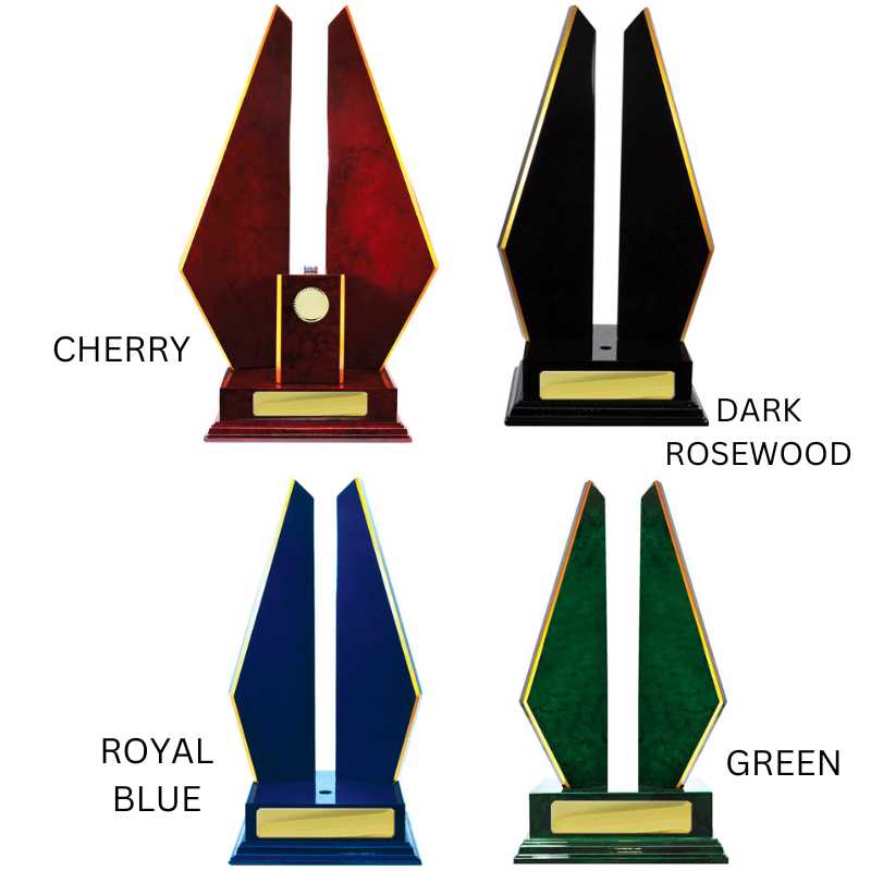 TIMBER SOCCER TROPHY (EVA DBL TRIANGLE WING TIMBER) - Mid City Gift ...